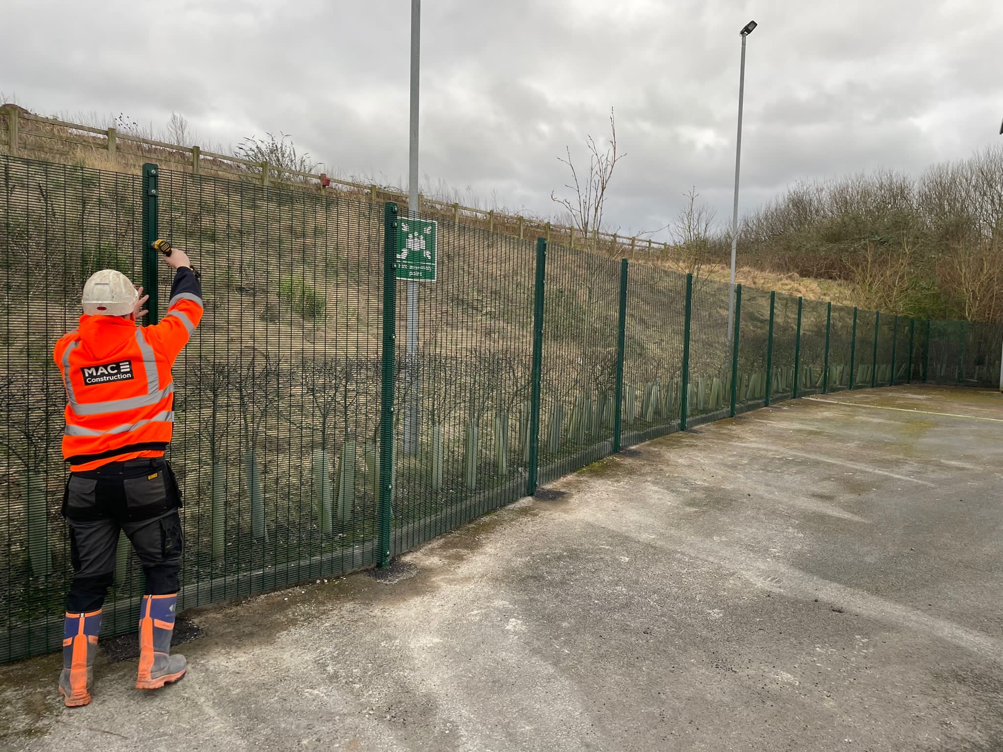 Perimeter Security | MAC Construction | Wigan